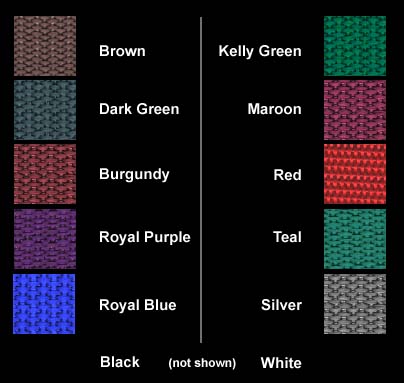 Stitch 'n Hitch - Harness Colors